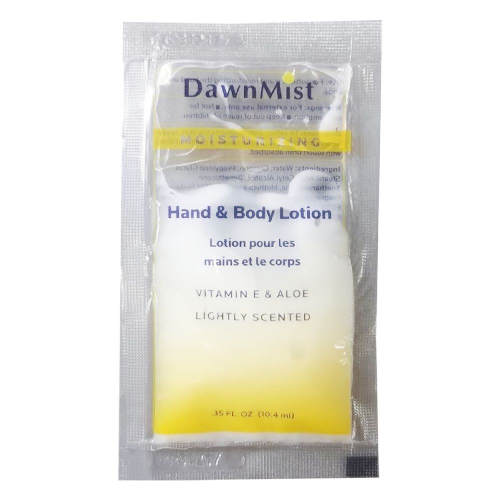 100 Wholesale Dawnmist Hand And Body Lotion Packet - WSD