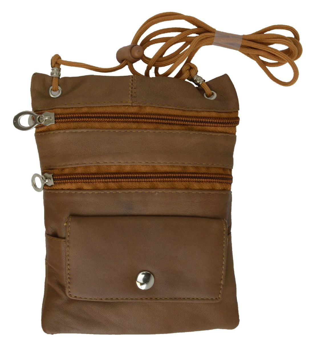 24 Pieces Neck Pouch Traveler Pouch - Draw String & Sling Packs - at ...