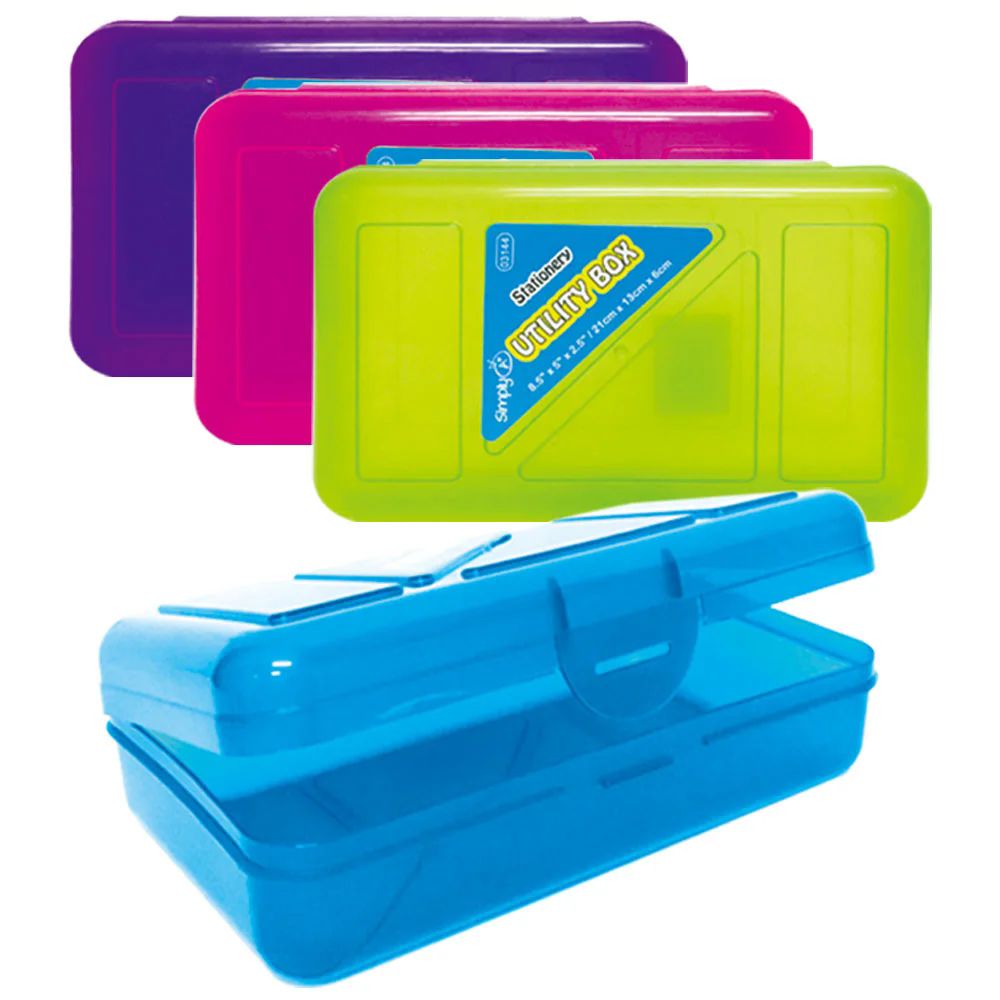 24 Pieces Assorted Utility Box - Pencil Boxes & Pouches - at ...