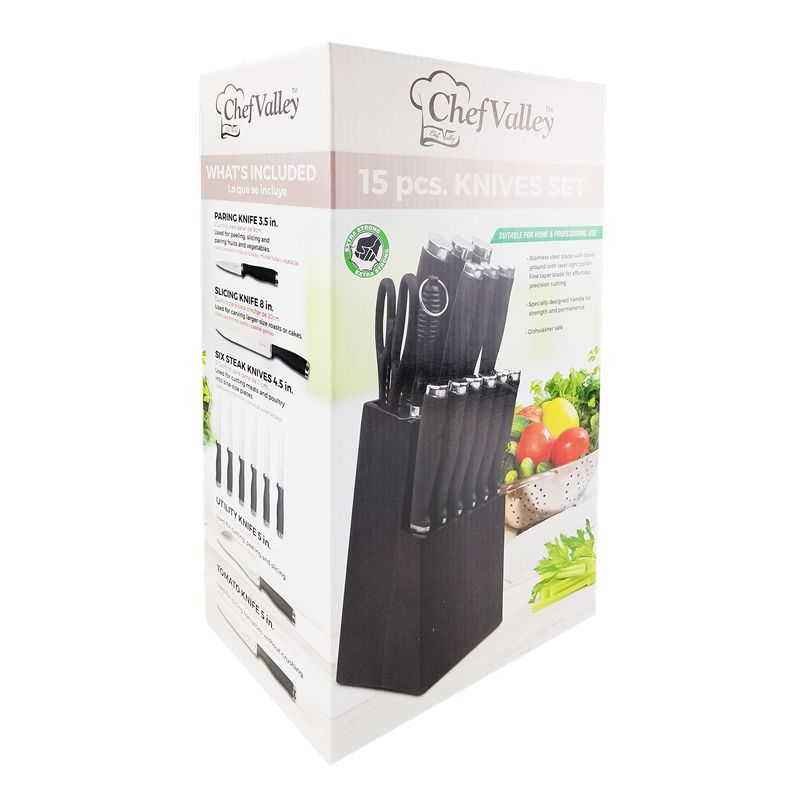 15 Pcs Knife Set - SB