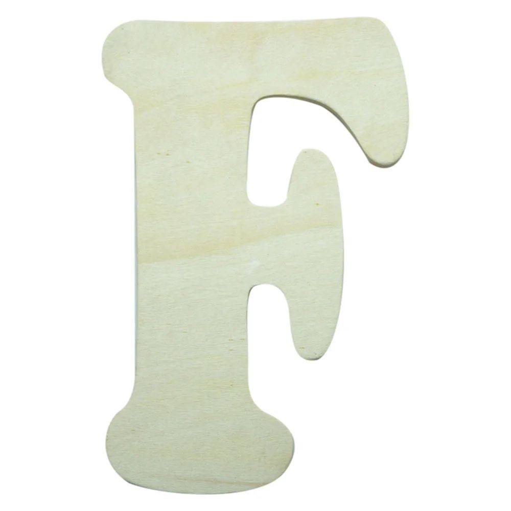 24 Pieces 7" Wooden Letter F - Craft Kits - at - alltimetrading.com