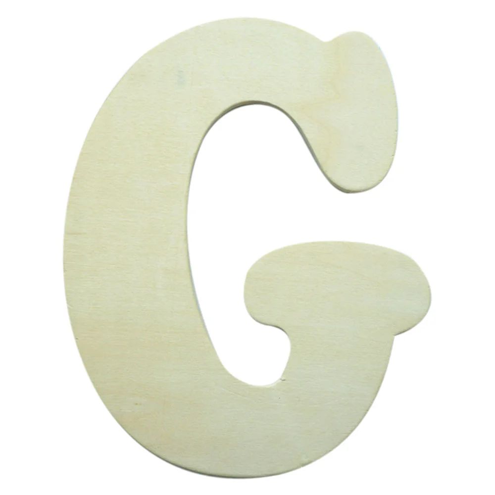 24 Pieces 7" Wooden Letter G - Craft Kits - at - alltimetrading.com