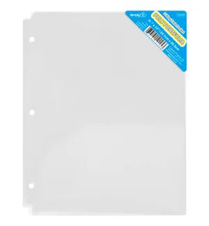 48 Pieces 2-Pocket Poly Portfolio 3 Hole Translucent White - Folders ...