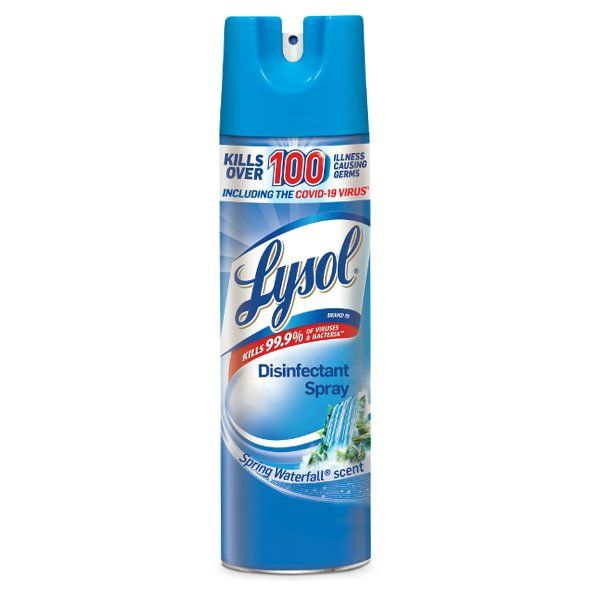 12 Wholesale Lysol Disinfectant Spray 19oz(538g) spring Waterfalls - WSD