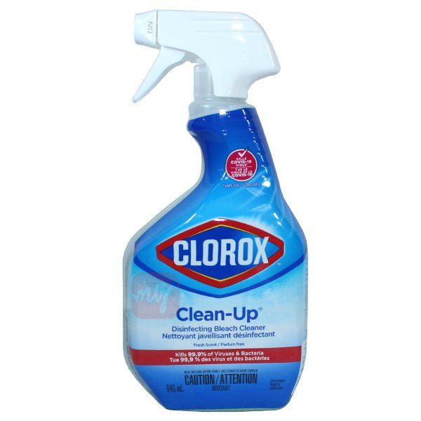 9 pieces Clorox Clean-Up Spray 32oz (946ml) Clean Up Fresh Scent ...