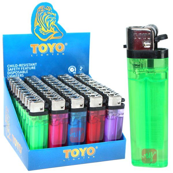 1000 pieces Disposable Lighter Toyo Assorted Color - Lighters - at ...