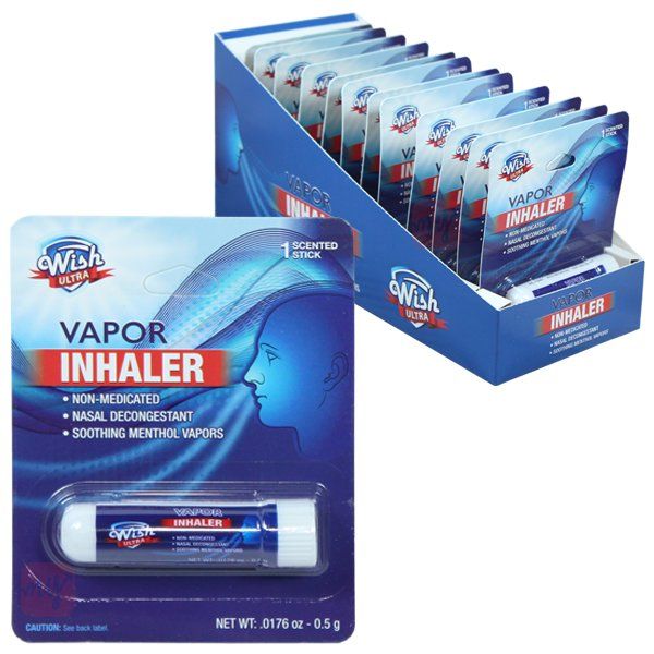 144 Wholesale Wish Vapor Inhaler 1 Pack - WSD