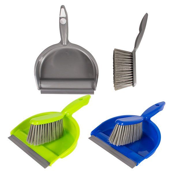 24 pieces Fresh Start Plastic Dustpan Set - Dust Pans - at ...