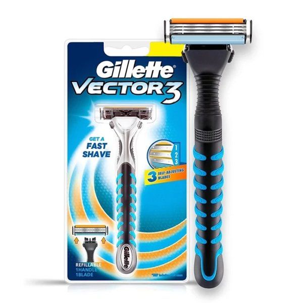 30 pieces Gillette Vector 3 Razor 1up - Shaving Razors - at ...