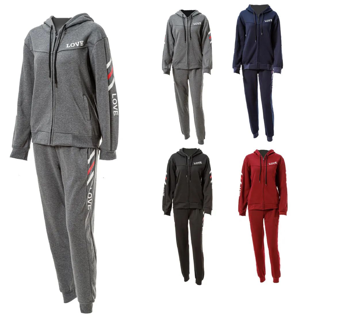 Ladies 2pc Love Furlined Set - at - yachtandsmith.com - yachtandsmith.com