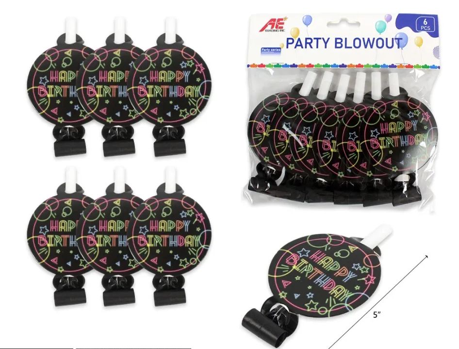 120 Pieces Birthday Party Blowout - Party Paper Goods - at ...