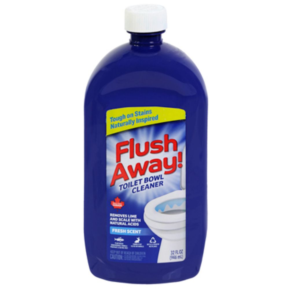 12 pieces Toilet Bowl Cleaner 32fl Oz Flush Away! Fresh Scent ...