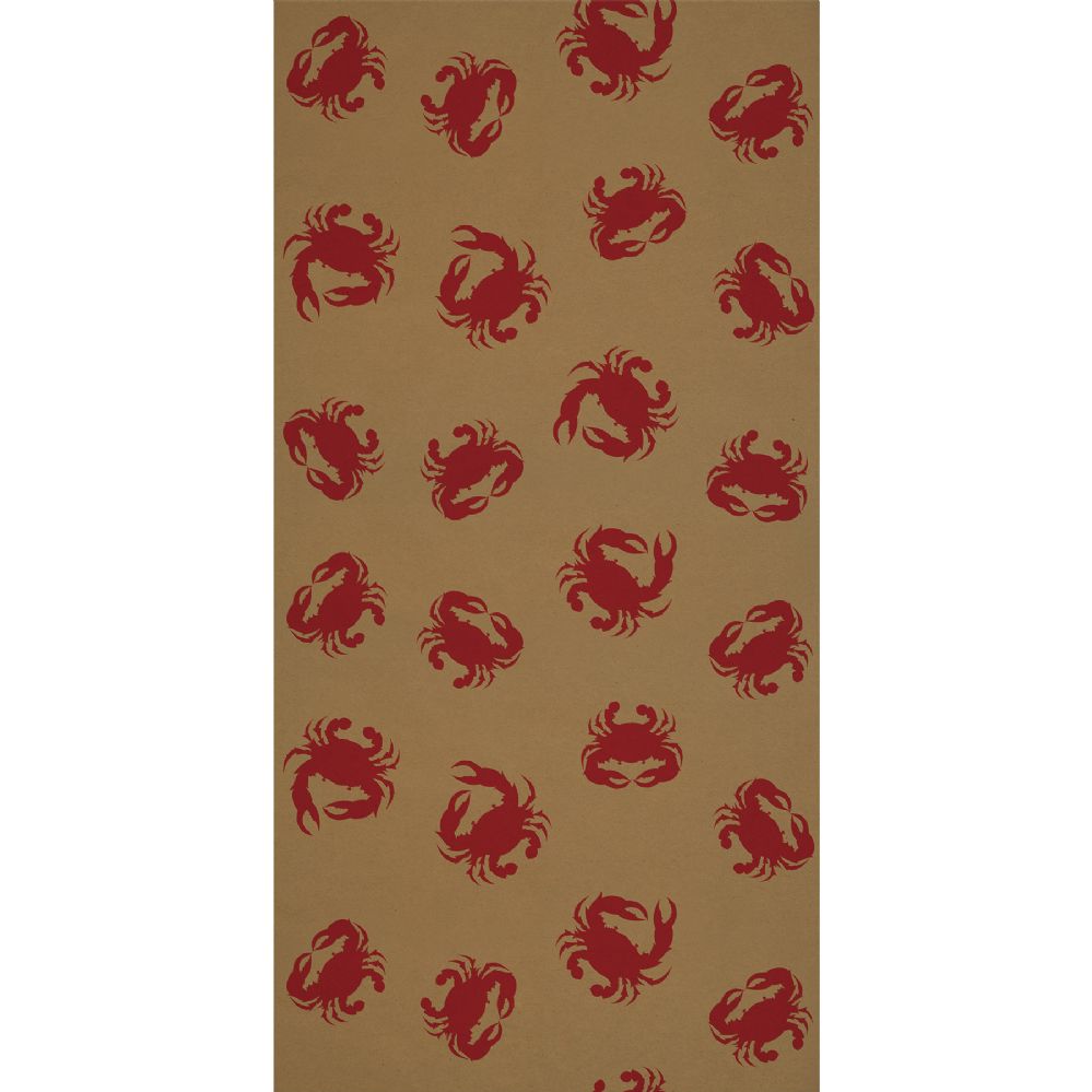 6 pieces Crab Kraft Paper Table Roll - Party Paper Goods - at ...
