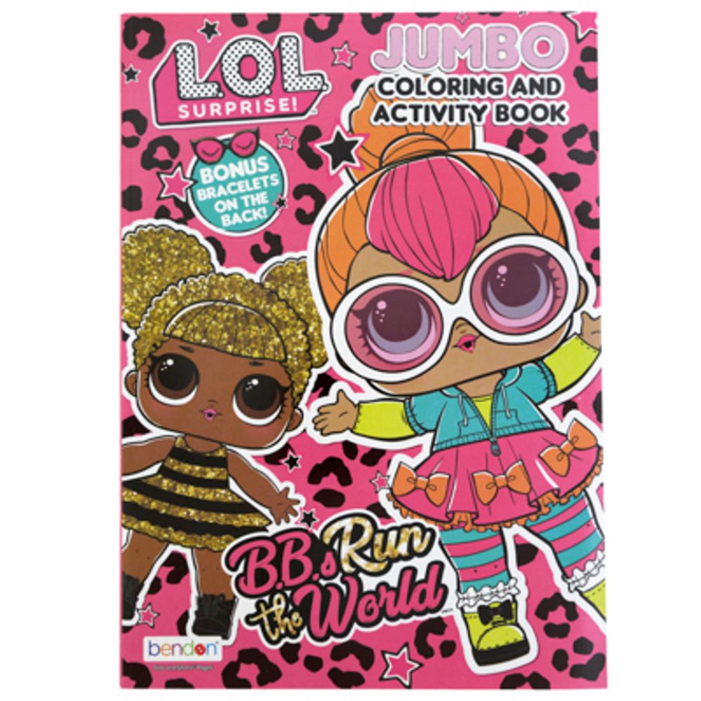 24 pieces Coloring Book Lol Surprise In 24pc Display - Coloring ...