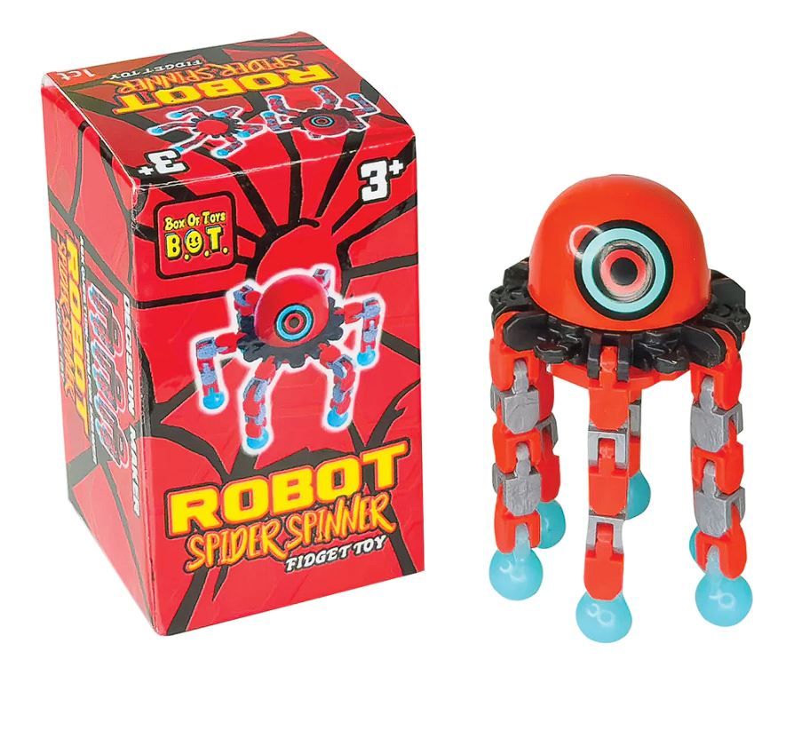 24 Wholesale Robot Spider Spinning Fidget Toys - WSD