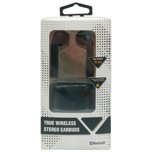 8 pieces Wireless Gear True Wireless Earbuds In Black - Headphones and ...