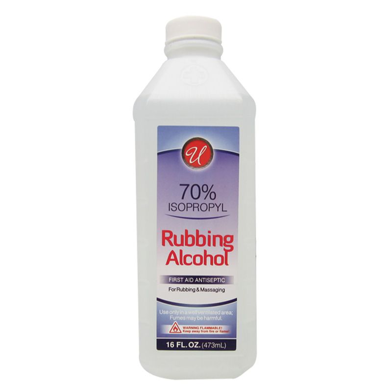 24 Wholesale 16oz 70% Rubbing Alcohol - WSD
