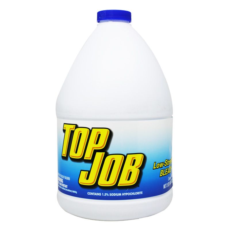 6 Pieces 64oz 00348 Top Job Bleach Regular - Cleaning Products - at ...