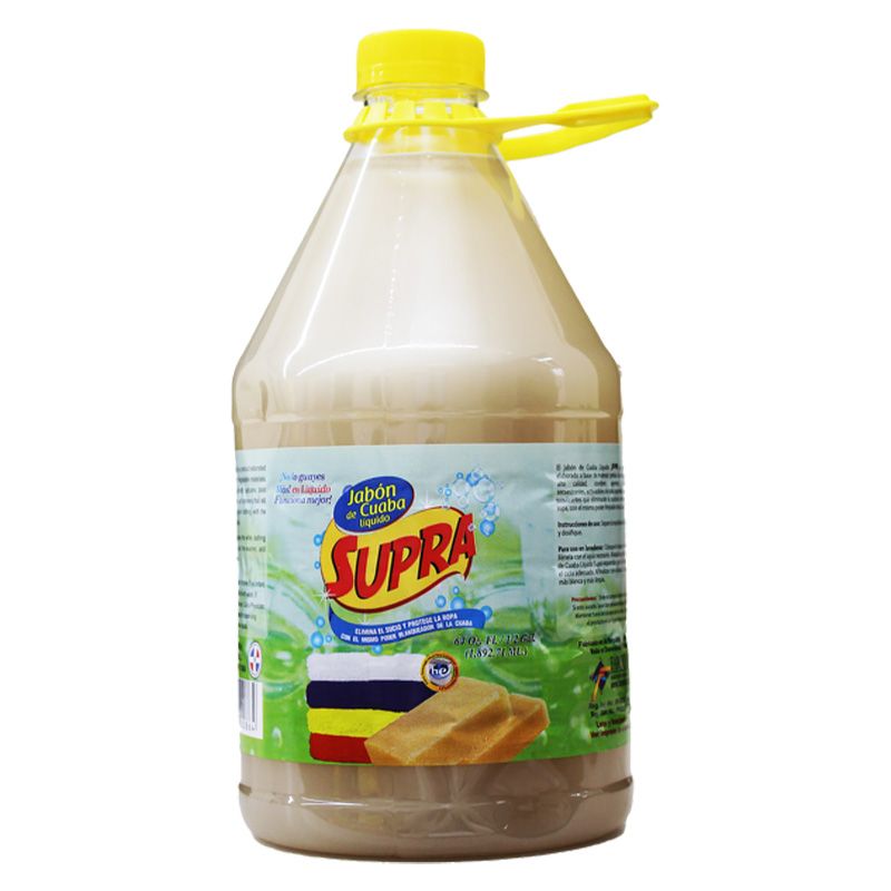 8 Wholesale 64oz Supra Laundry Li Half Gallon Soap - WSD