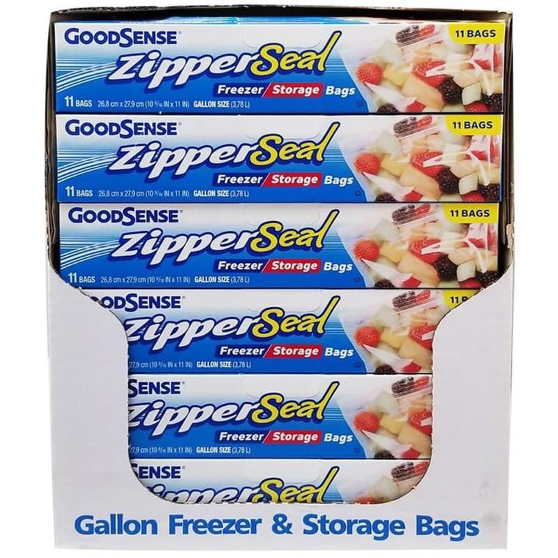 30 pieces Display 11ct Zipper Freezer St Gallon - Freezer Items - at ...