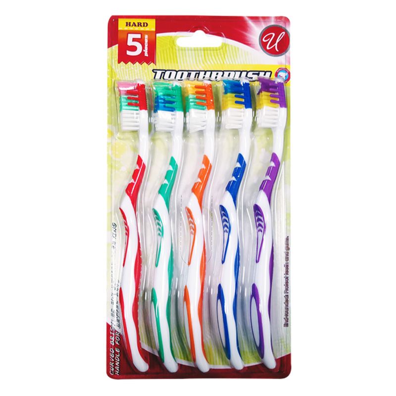 48 pieces 5 Pack Tooth Brush Value Pack Hard - Toothbrushes and ...