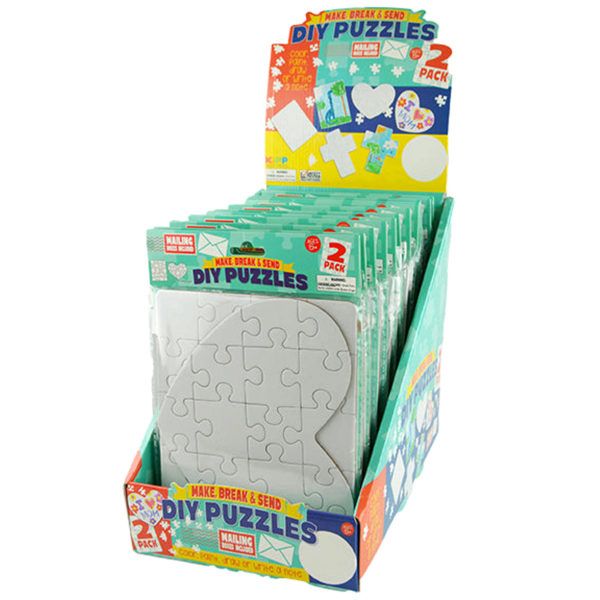 36 pieces 2 Pack Diy Coloring Puzzles In Pdq Display - Puzzles - at ...
