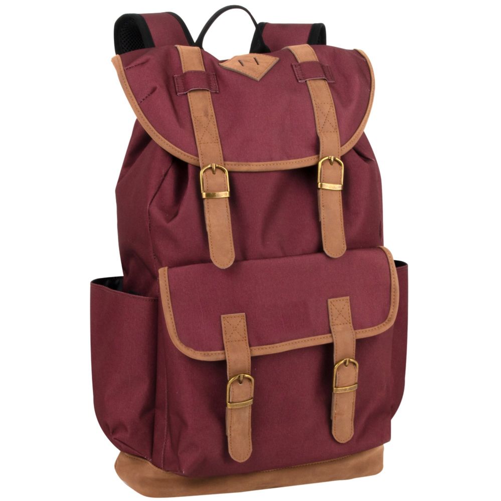 12 pieces 19 Inch Vinyl Bottom Scout Backpack With Padded Laptop ...