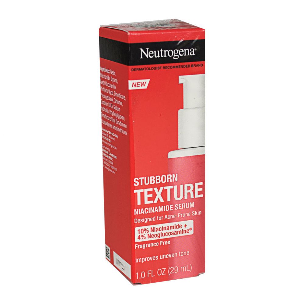 12 Pieces Neutrogena Stubborn Texture Niacinamide Serum - 1 oz. - Skin ...