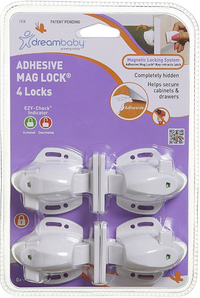 6 pieces DB-Adhesive MaG-LocK-Cd/4 Locks - Padlocks and Combination ...