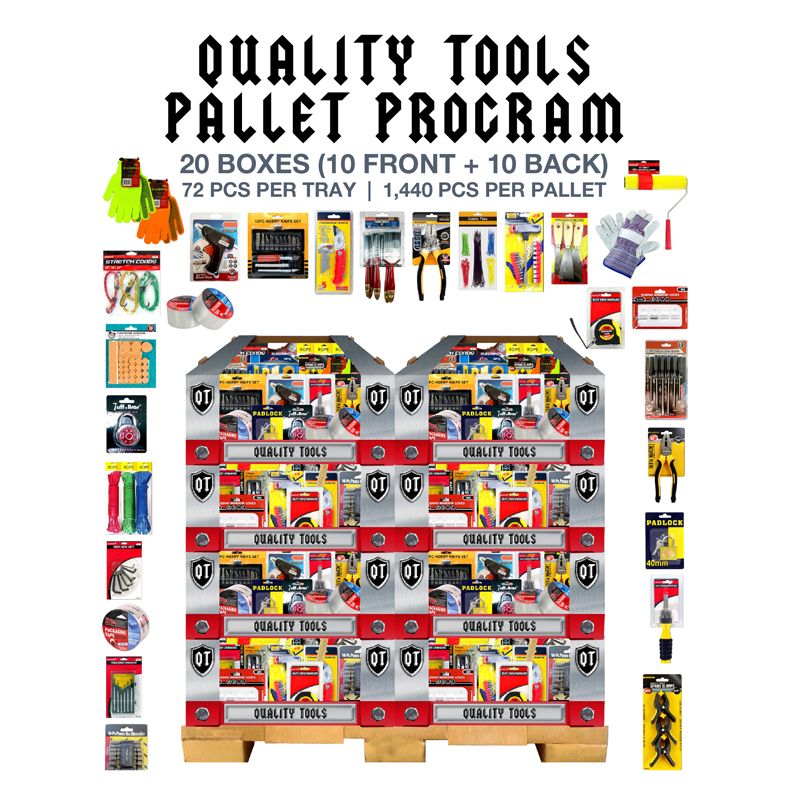 1440 pieces 1440pc (20 Box) Tool Pallet Program - Boxes & Packing ...
