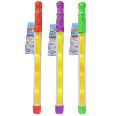 6 pieces Water Blaster 24in Light - Up 3 Asst Colors / ht - Water Guns ...