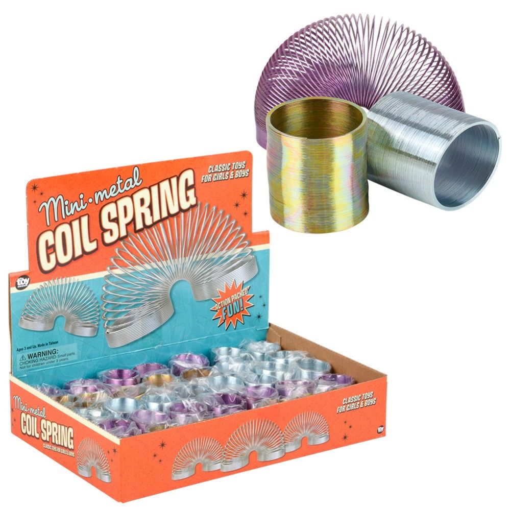 216 pieces Mini Metal Coil Spring 1" - Magic & Joke Toys - at ...