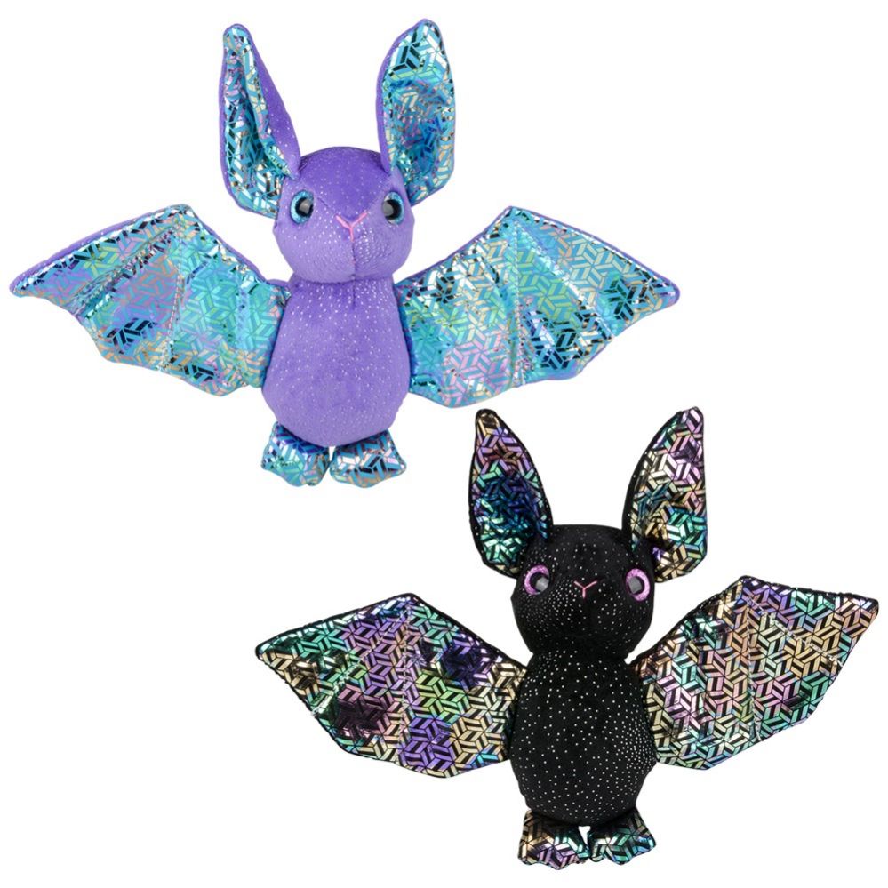 96 pieces Iridescent Bat 6.5in Asmt - Plush Toys - at - alltimetrading.com