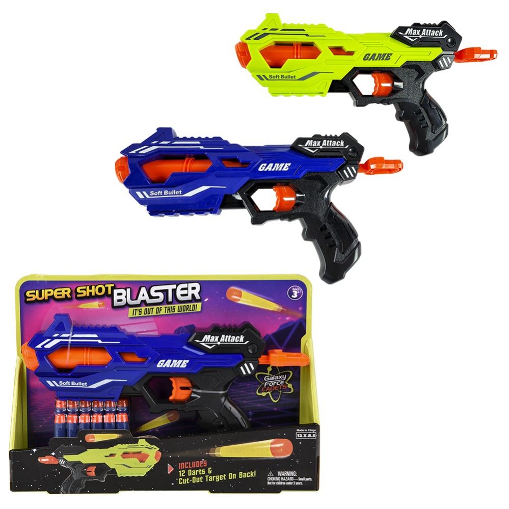 24 pieces Max Attack Dart Blaster - Toy Weapons - at - alltimetrading.com