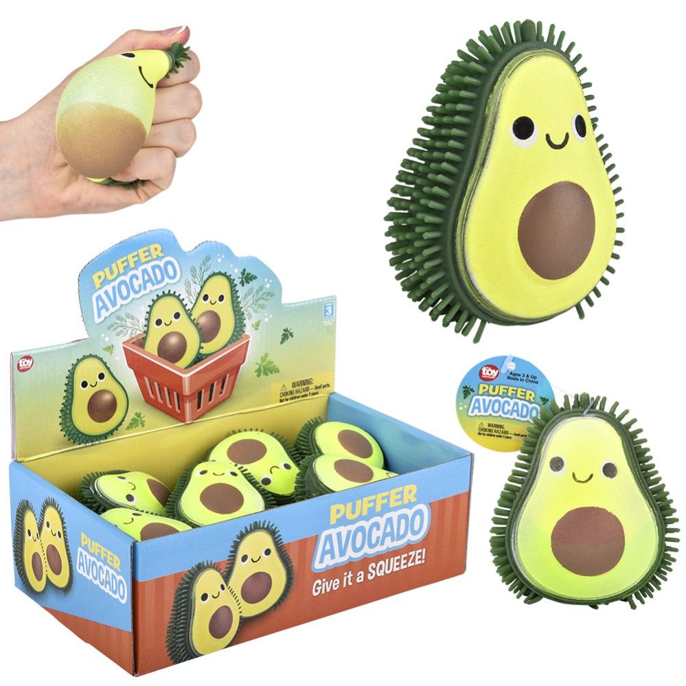 144 pieces 3.75" Puffer Avocado - Slime & Squishees - at ...
