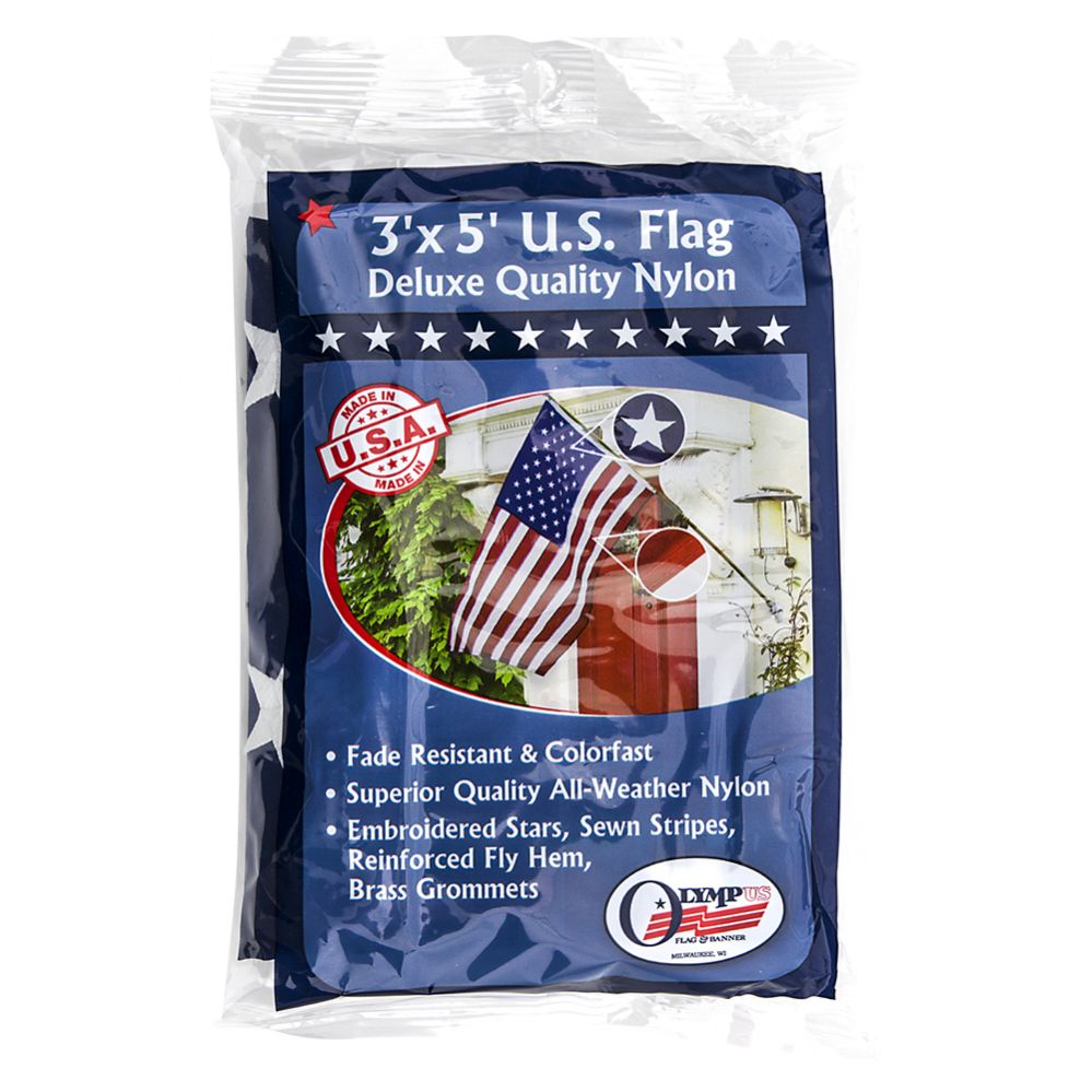 6 pieces 3' X 5' Us Deluxe Nylon Flag - Signs & Flags - at ...