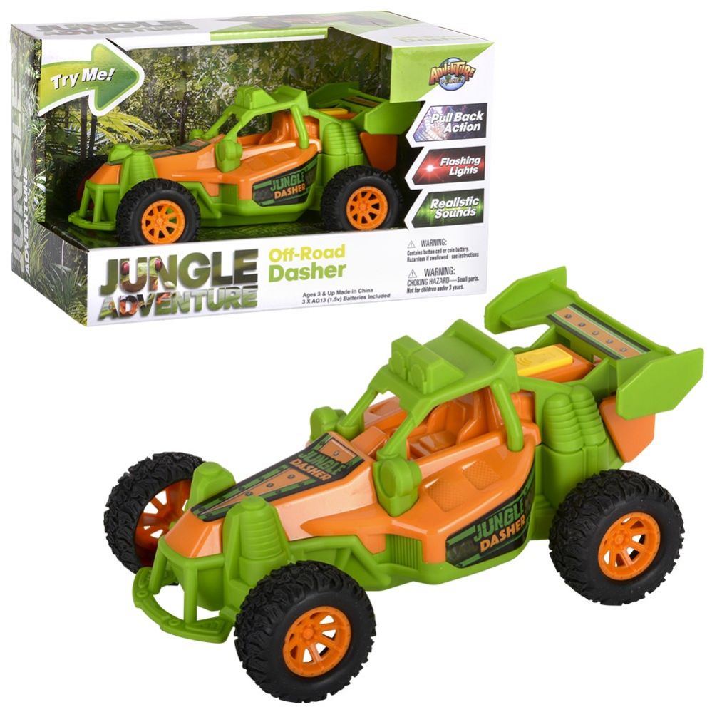 24 pieces 7" OfF-Road Dasher Jungle - Car, Planes, Trains & Bikes - at ...