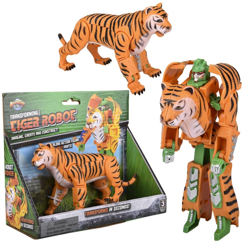 60 pieces 5" Tiger Robot Action Figure - Action Figures & Robots - at ...