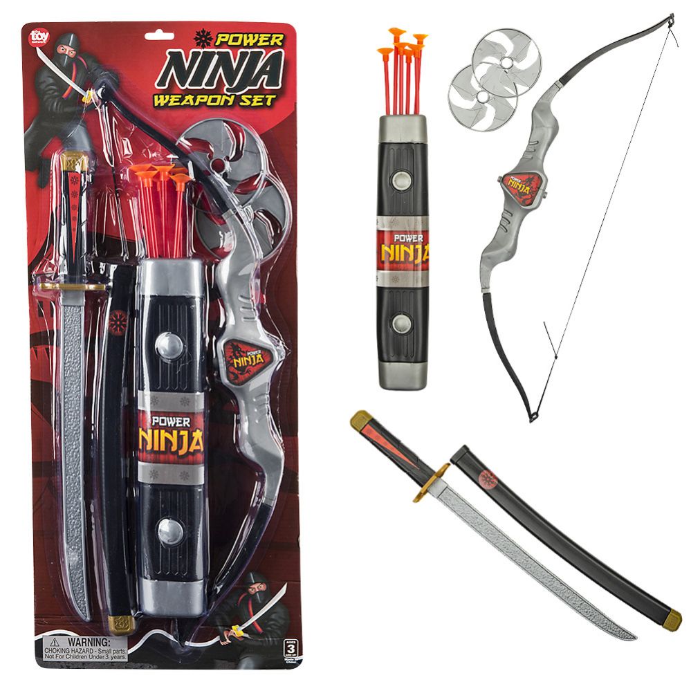 12 pieces Ninja Weapon Set 10 pc - Toy Weapons - at - alltimetrading.com
