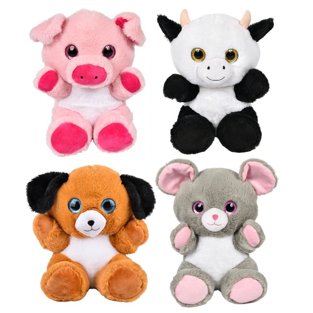 36 pieces 11" Animal Assortment - Plush Toys - at - alltimetrading.com