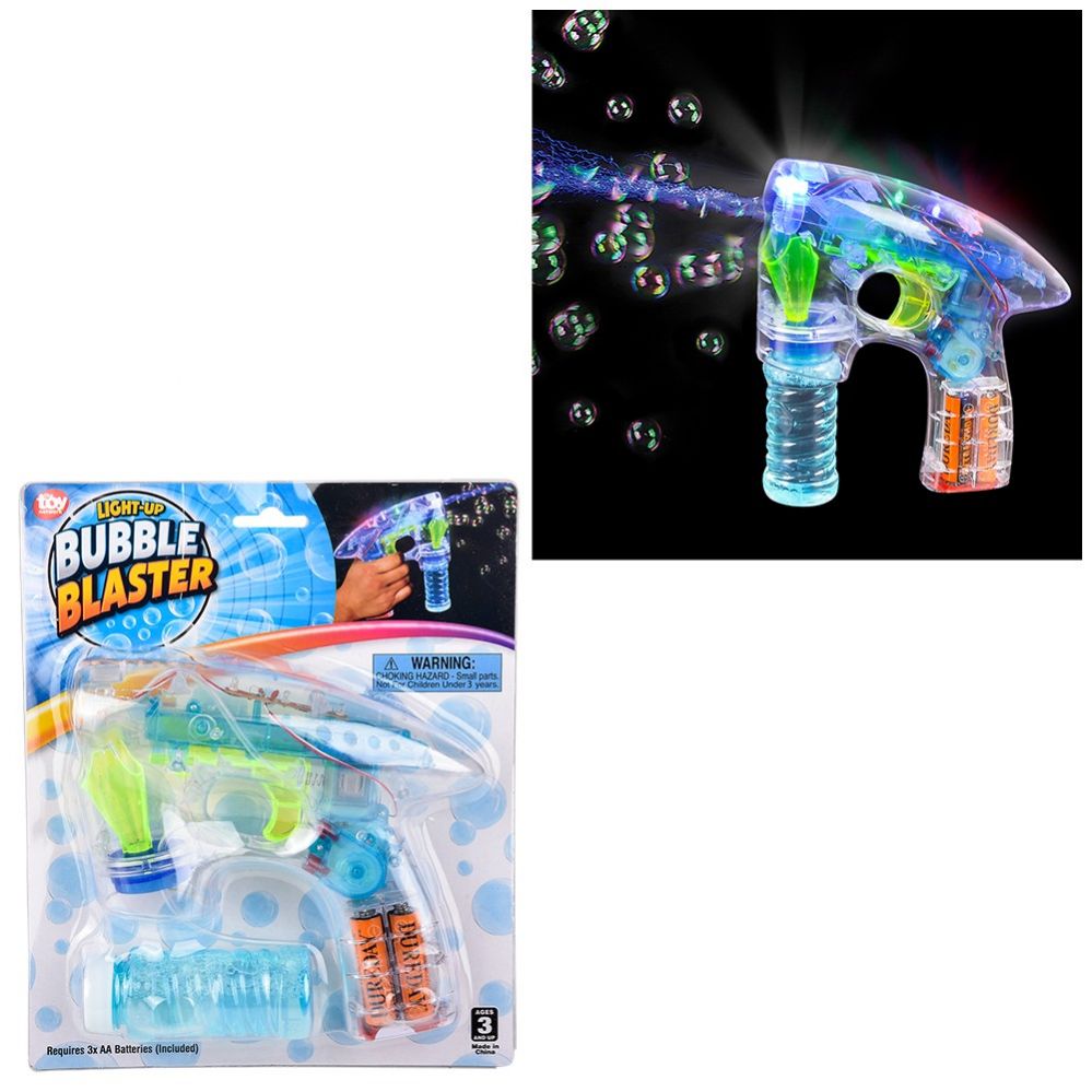 36 pieces 7" Transparent LighT-Up Bubble Blaster - Toy Weapons - at ...