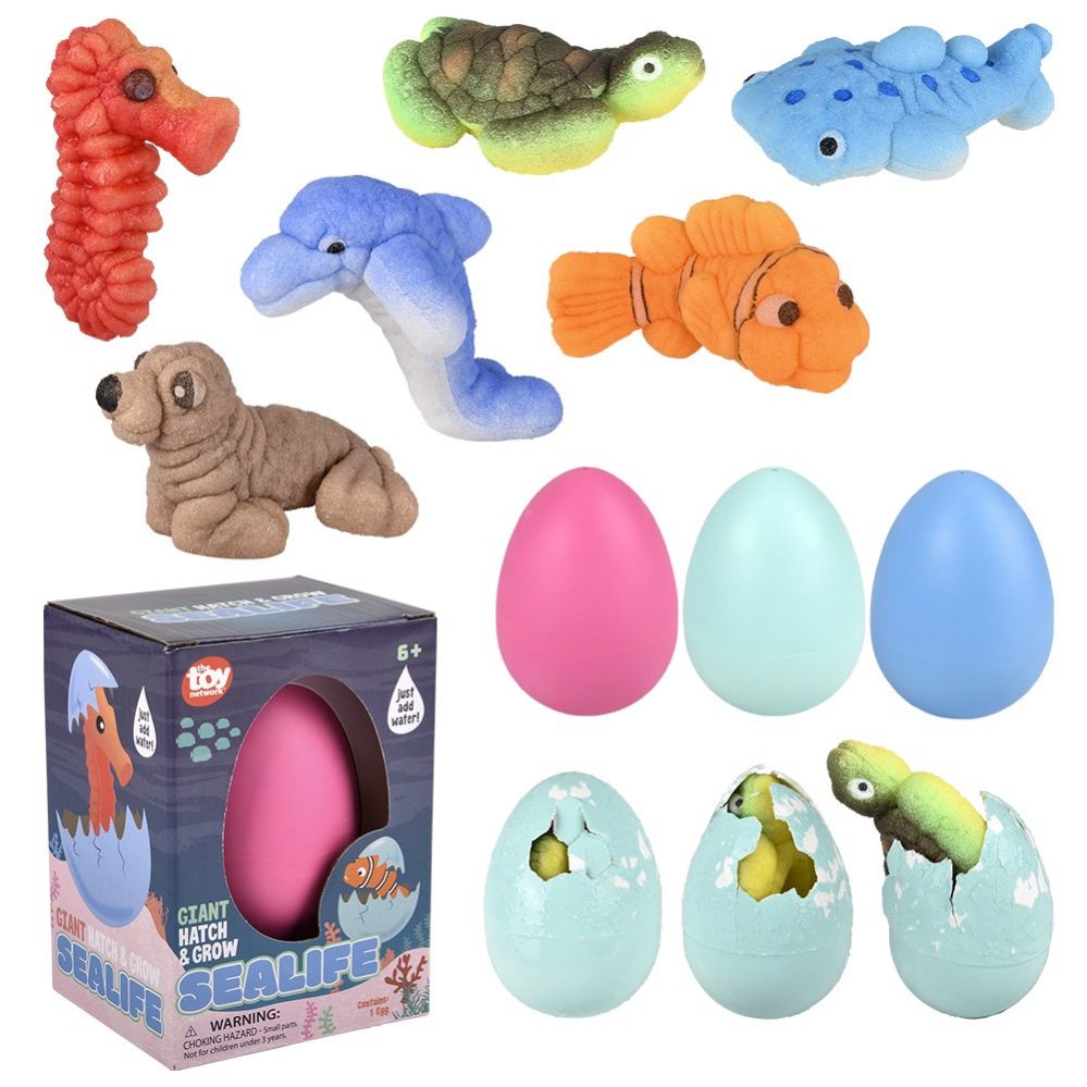 48 pieces Giant Hatch And Grow Sealife - Magic & Joke Toys - at ...