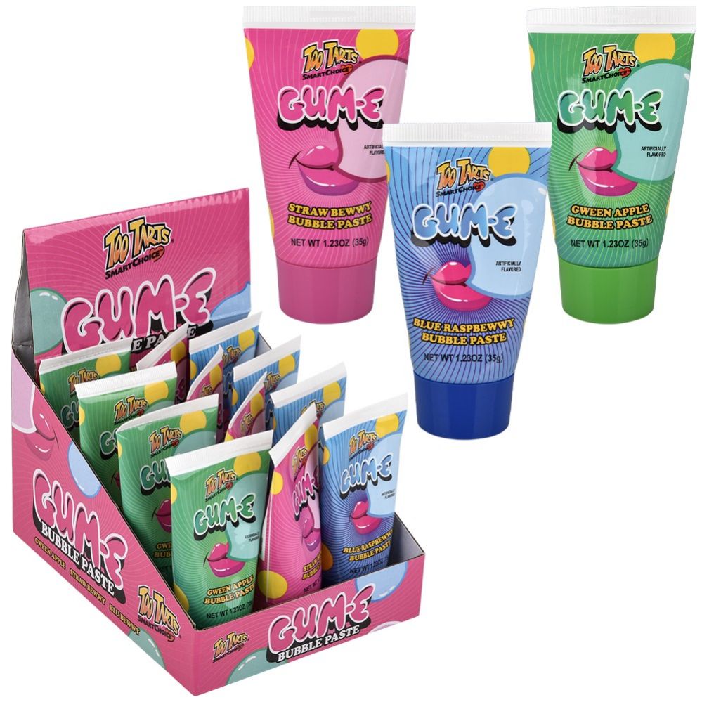 48 pieces GuM-E Bubble Paste - Food & Beverage - at - alltimetrading.com