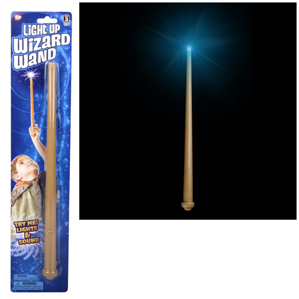 48 Wholesale 14" LighT-Up Wizard Wand - WSD