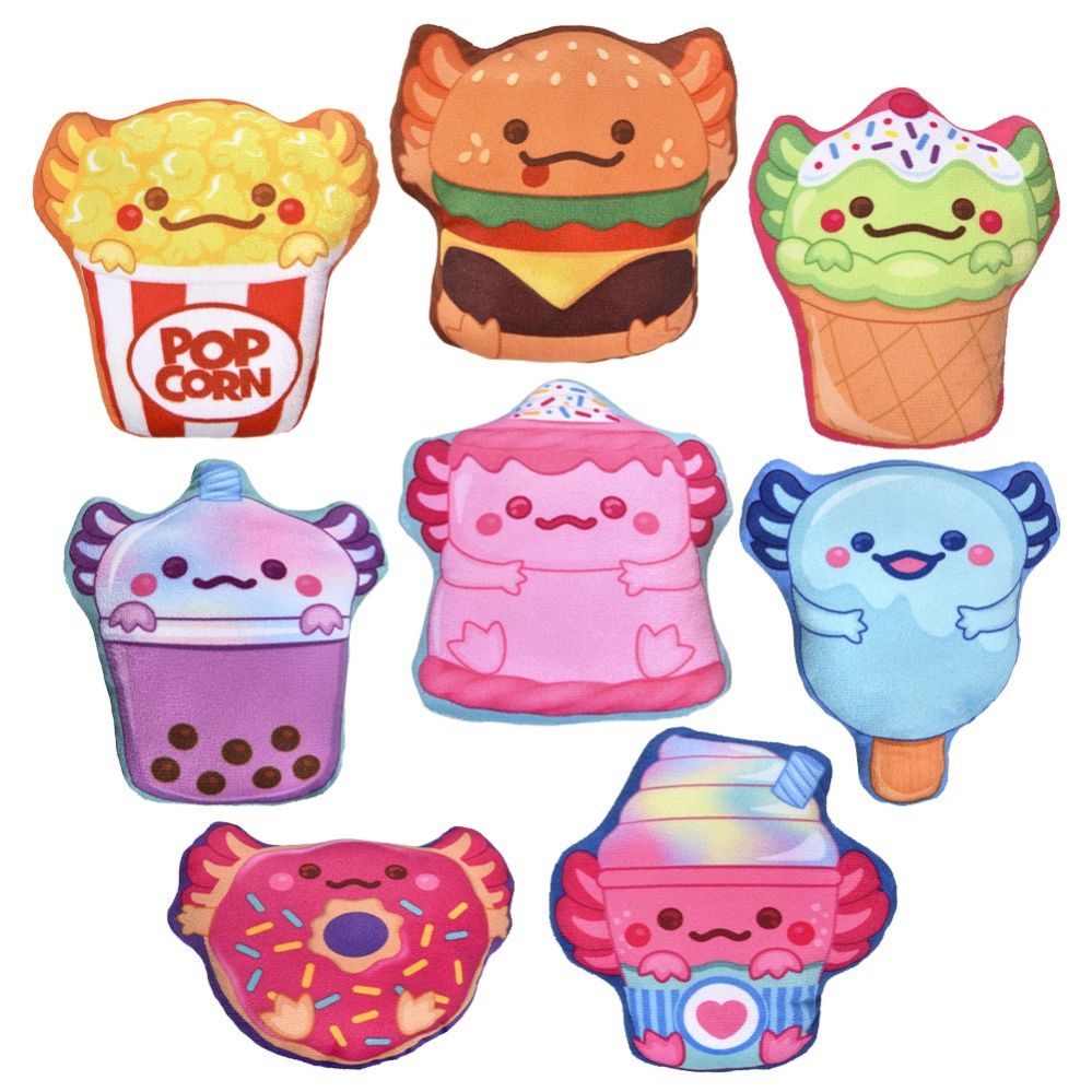 288 Pieces 6" Axolotl Food - Plush Toys - at - alltimetrading.com