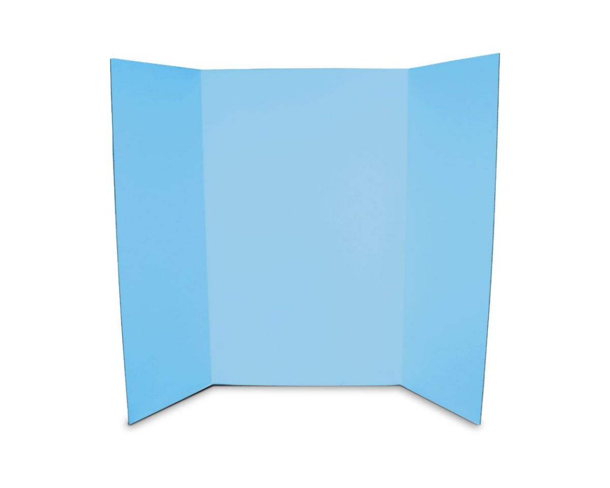 Wholesale 36" x 48" Sky Blue Corrugated Project Boards - WSD