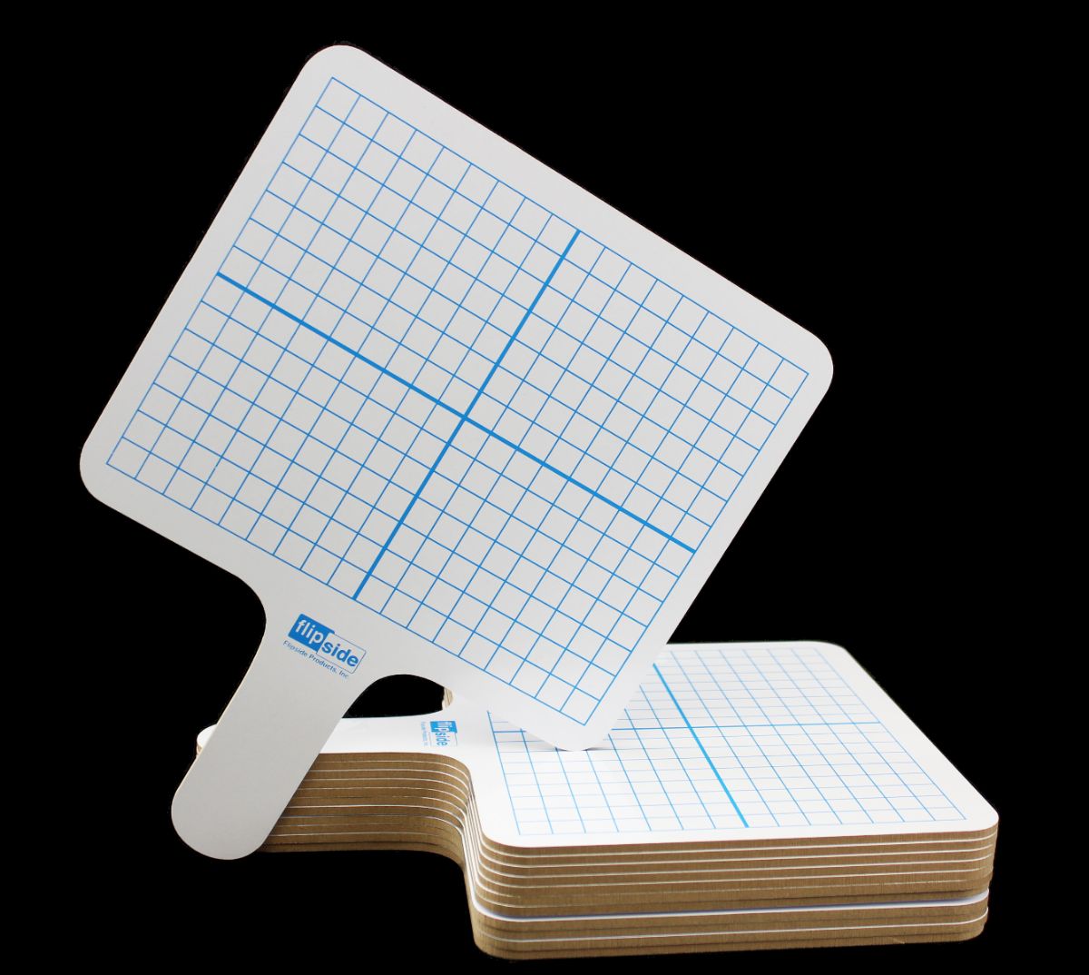 12 Pieces TwO-Sided Rectangular Dry Erase Graphing Paddles - Dry erase ...