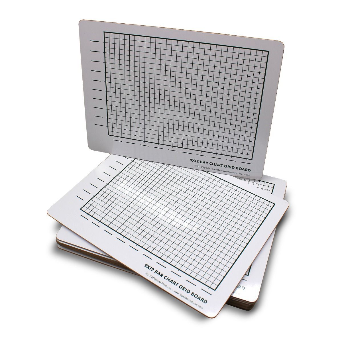9 X 12 Bar Chart Graph Double Sided Board - SB