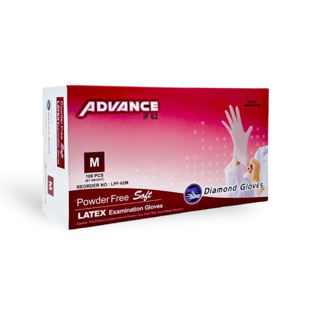 10 Pieces Latex Exam Pwdr Free Gloves, Med, 100ct - PPE Gloves - at - alltimetrading.com