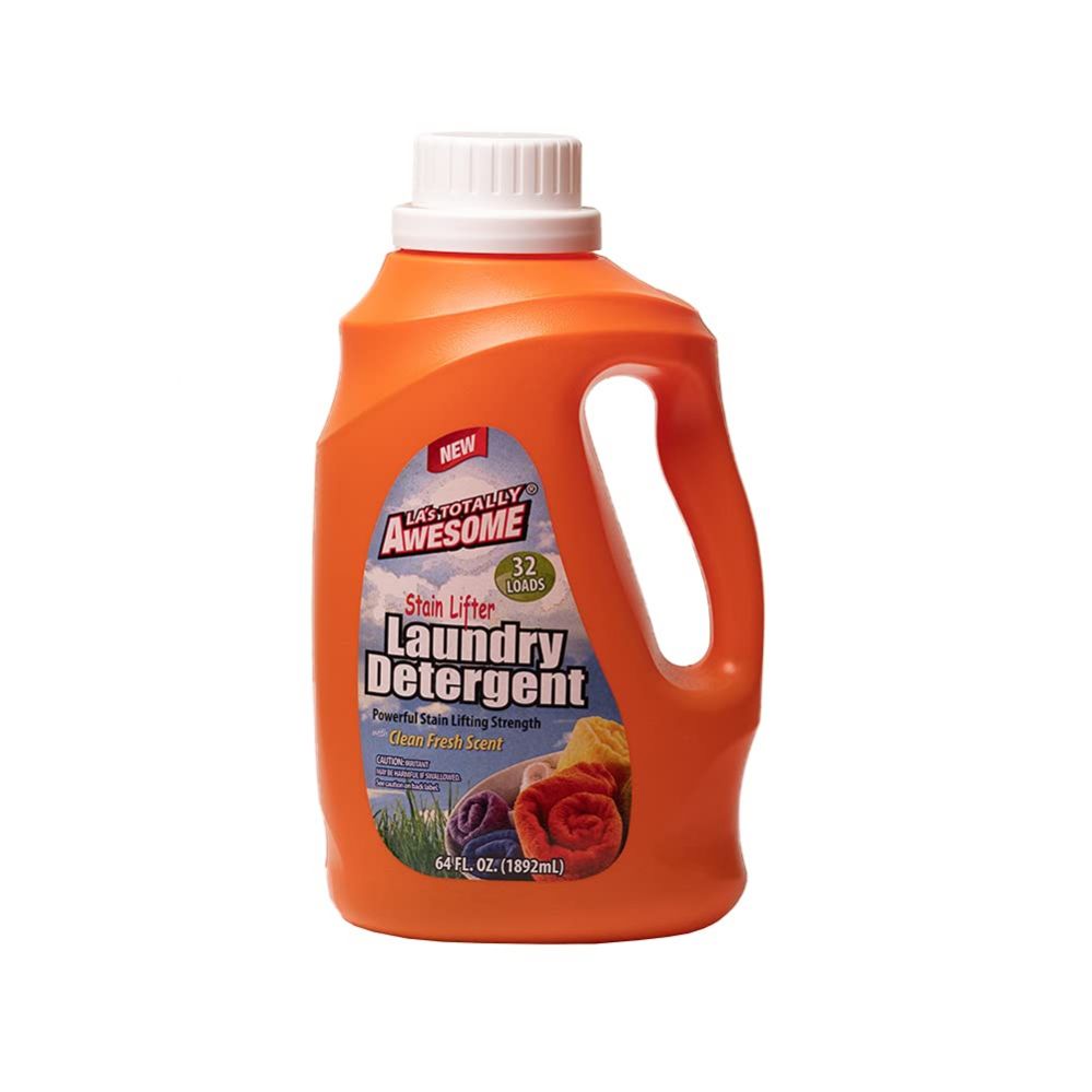 8 pieces L.a Totally Awesome Laundry Deter. Liq. Stain Lifter 64oz ...